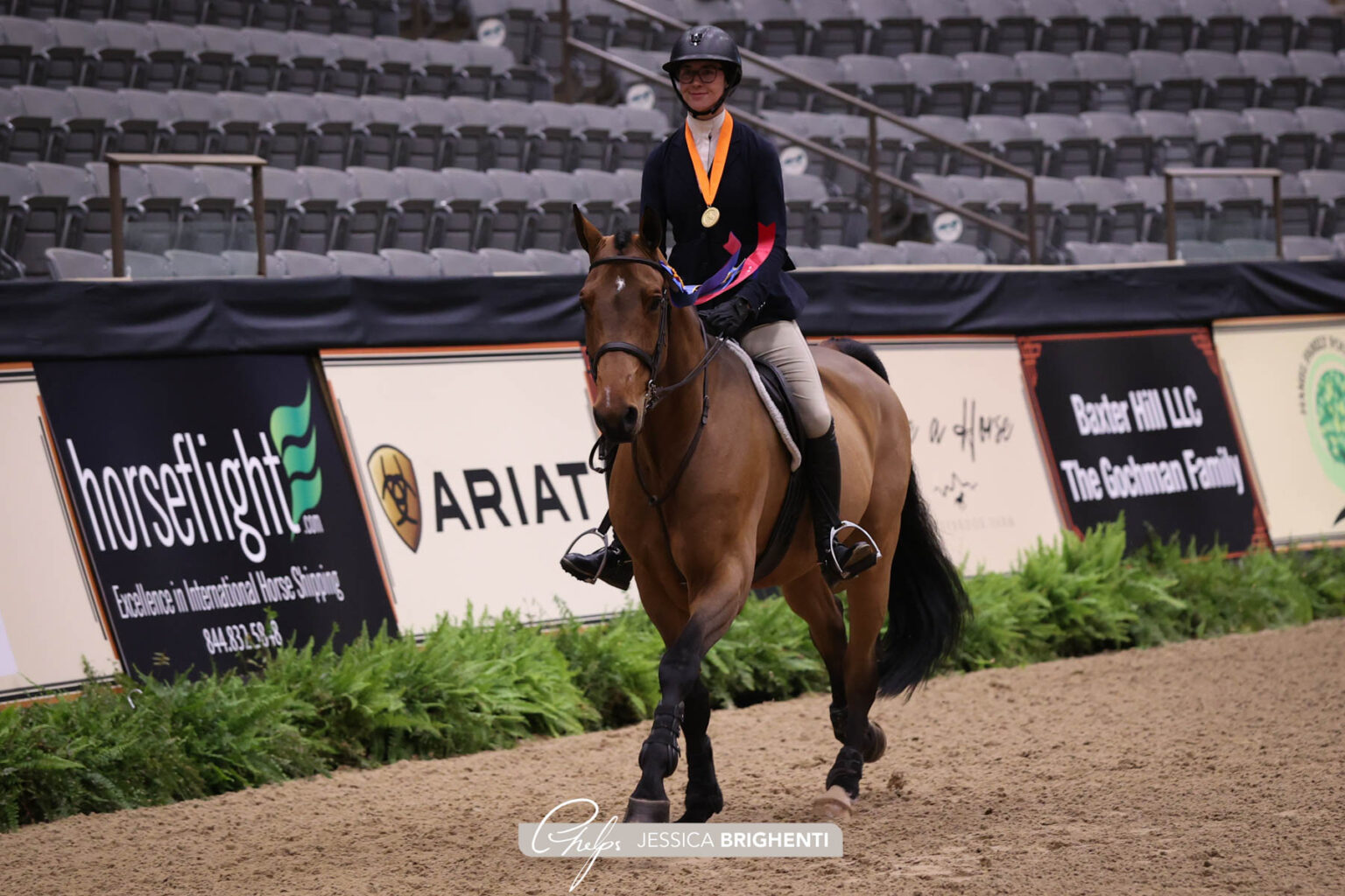 Eva Bernstein and Julie Hogan Conquer the THIS NHS Adult Equitation ...