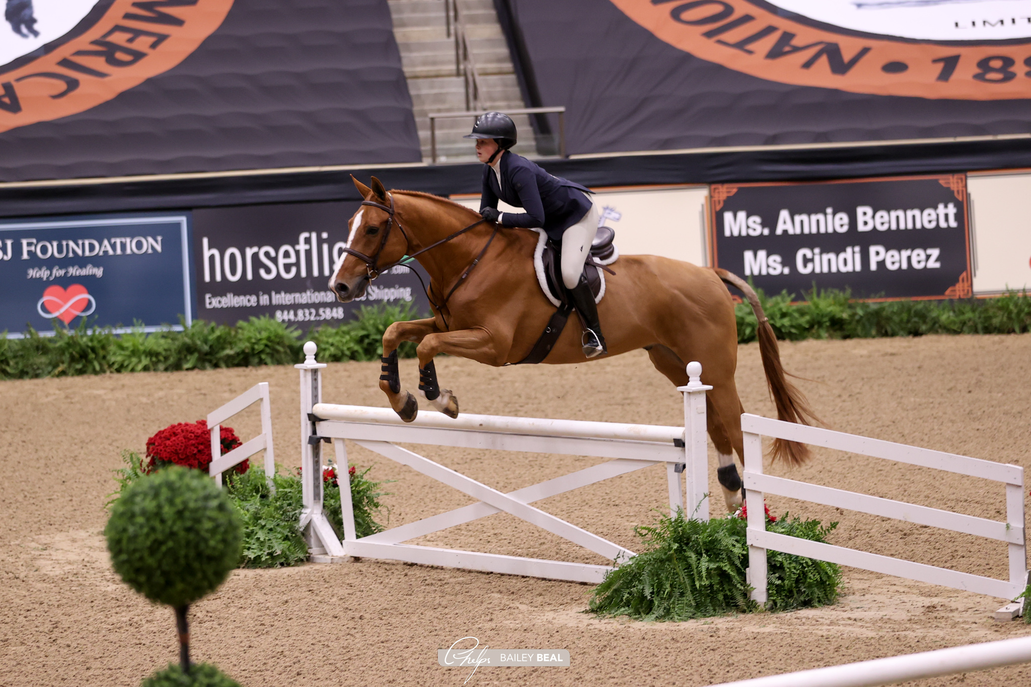Juliette Earley takes the top spot in the 2022 Hamel NHS 3’3 Equitation ...