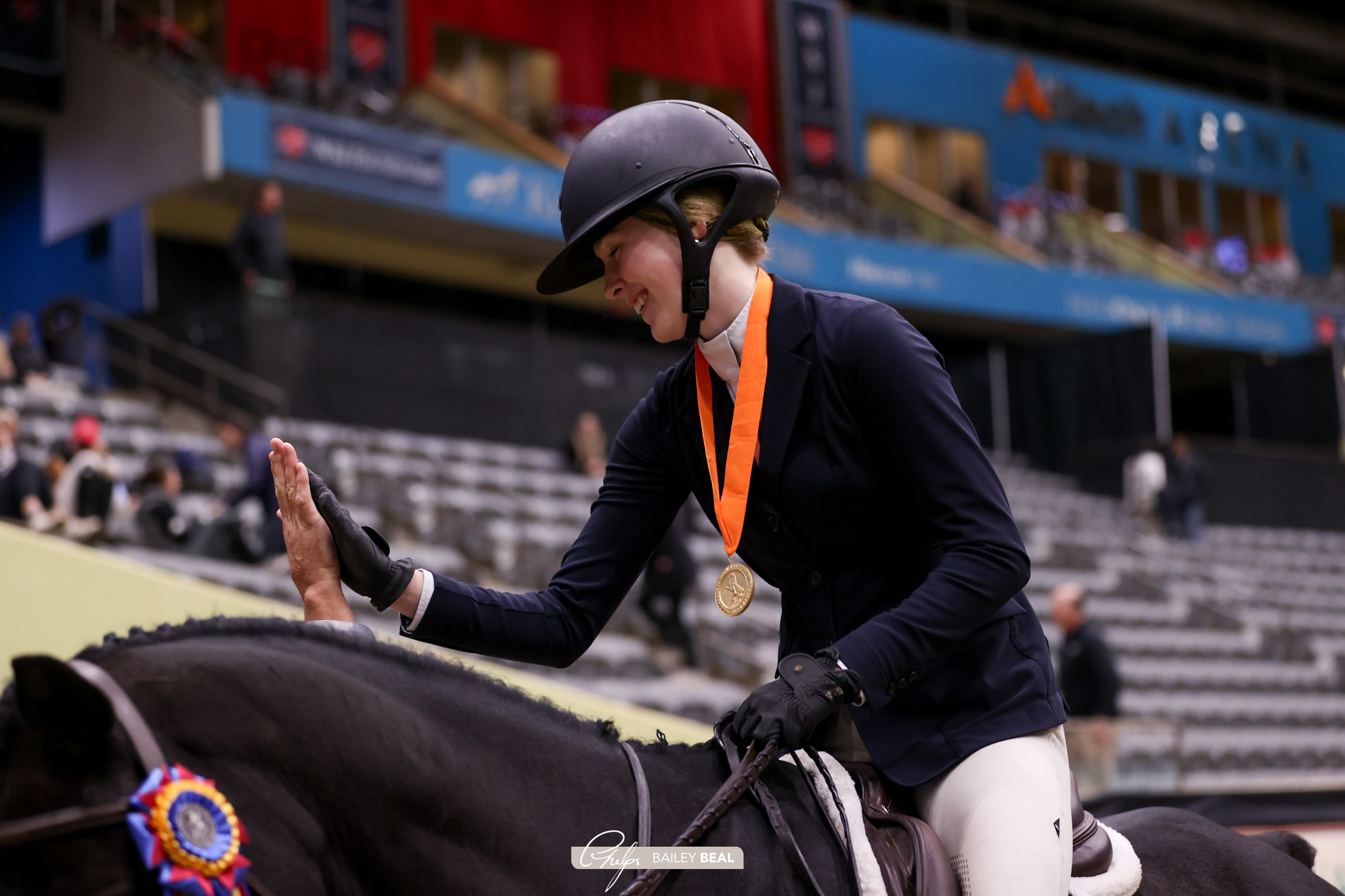 Juliette Earley takes the top spot in the 2022 Hamel NHS 3’3 Equitation ...